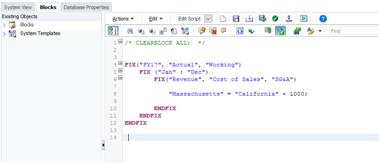 Essbase Lab – Missing Block – The EPM Lab