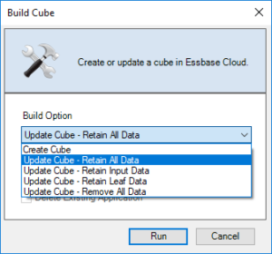 Essbase Cloud Lab – Cube Designer – The EPM Lab