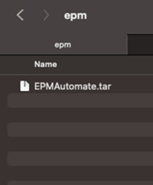 EPM Lab – macOS EPM Automate: Restore from Backup – The EPM Lab